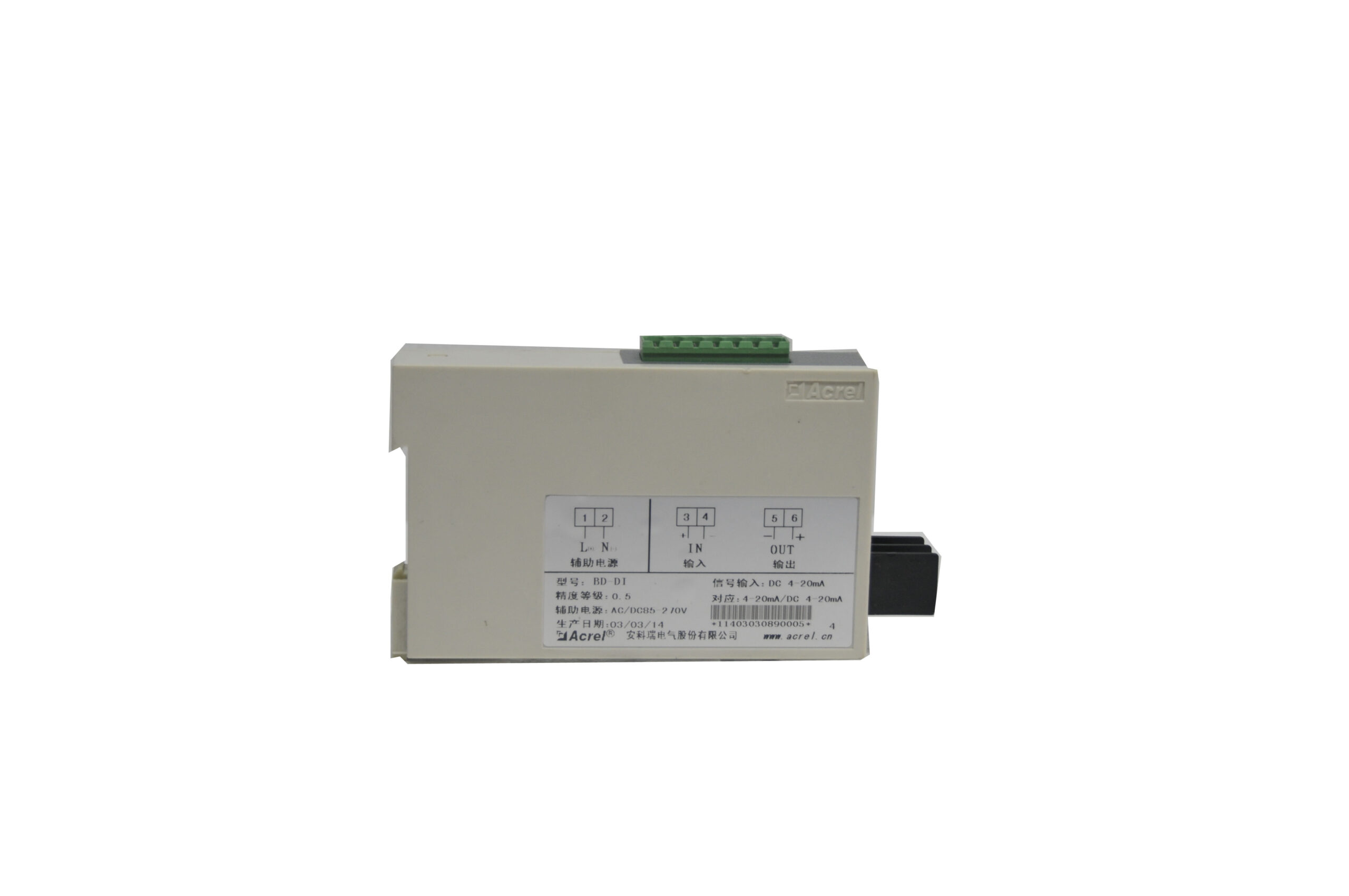 Acrel BD-DI Single Phase DC Current Transducer - Jiangsu Acrel ...